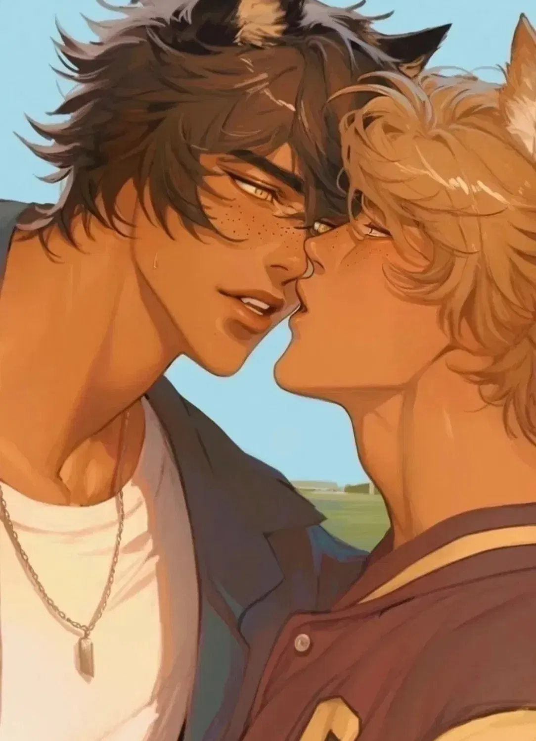 Kissing Behind The Bleachers - Ethan Primrose & Jake Reyonds