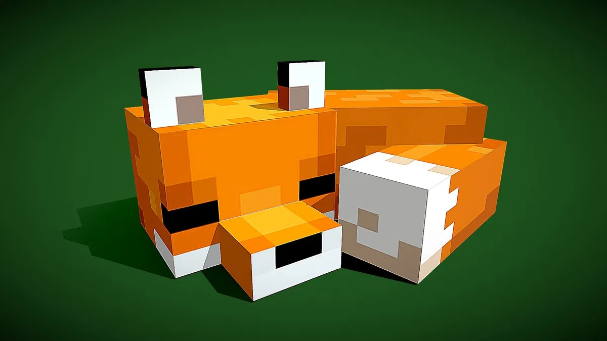Minecraft Fox