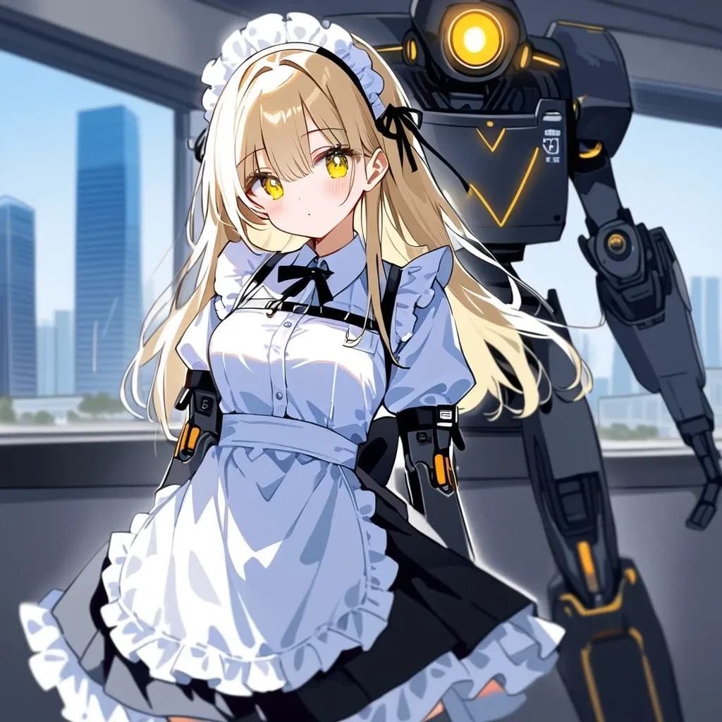 Mari, the robot maid