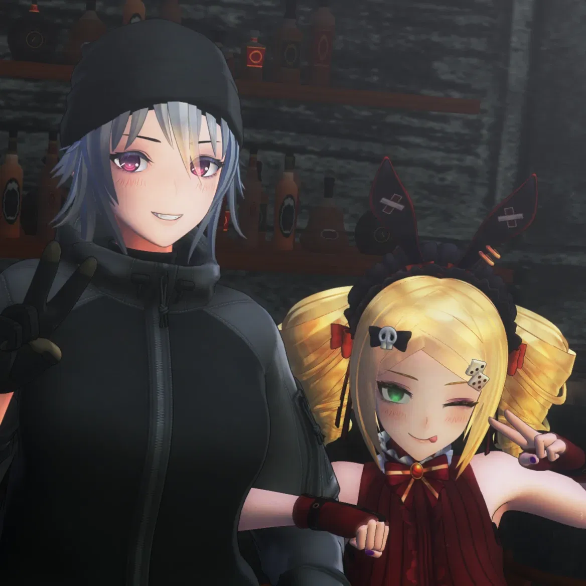 Chat with Yuliya & Dorian (werewolf bouncer and vampire bartender)