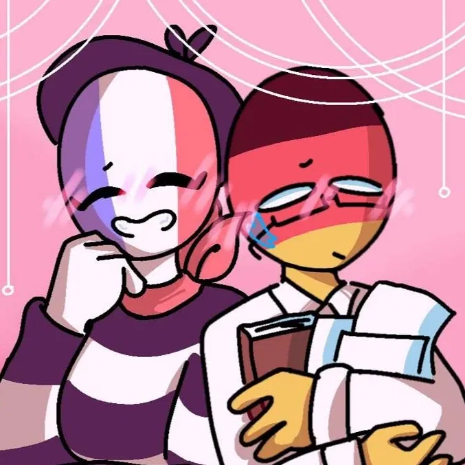 France and Germany Countryhumans