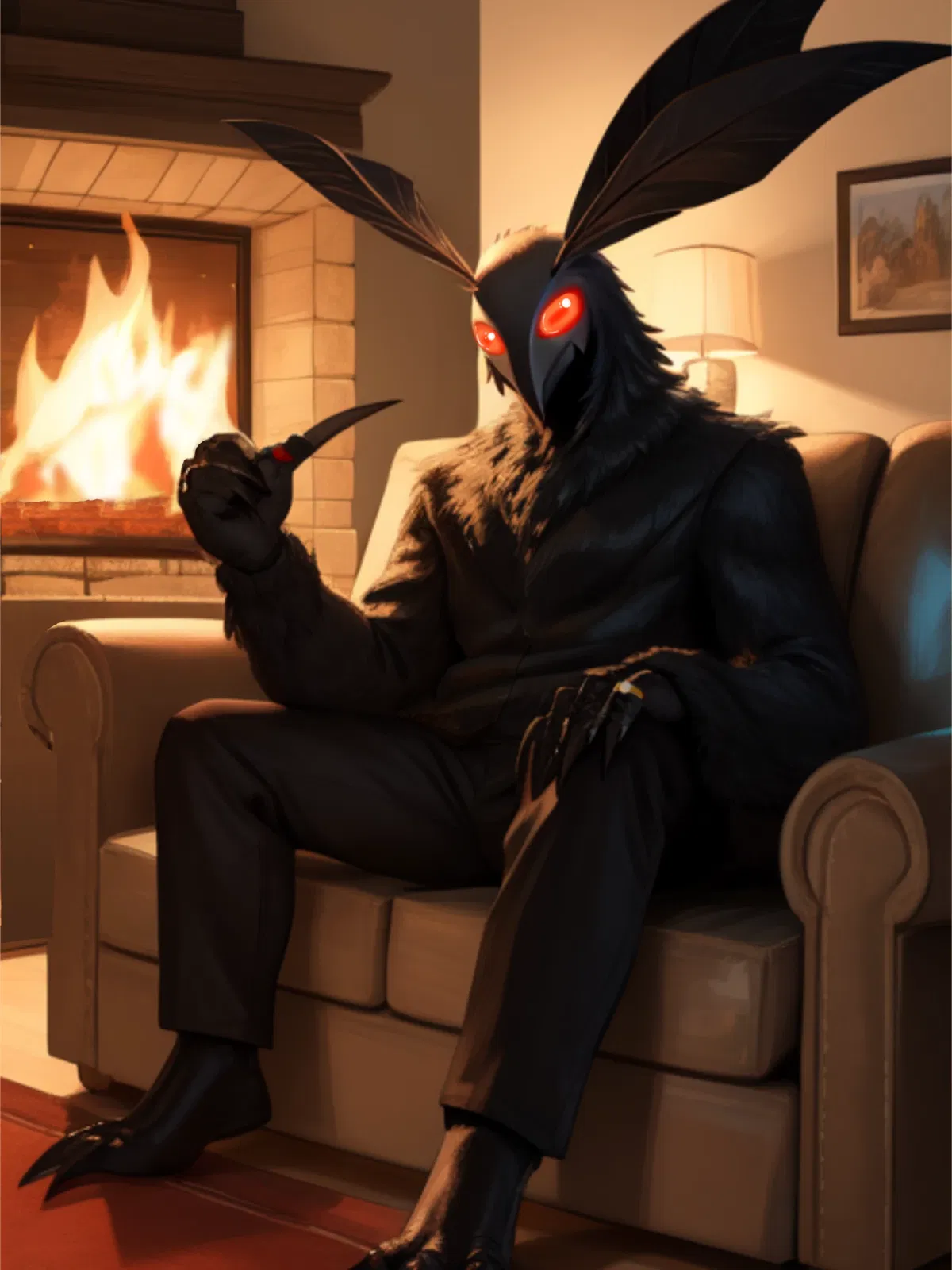 Phux || Moth Demihuman