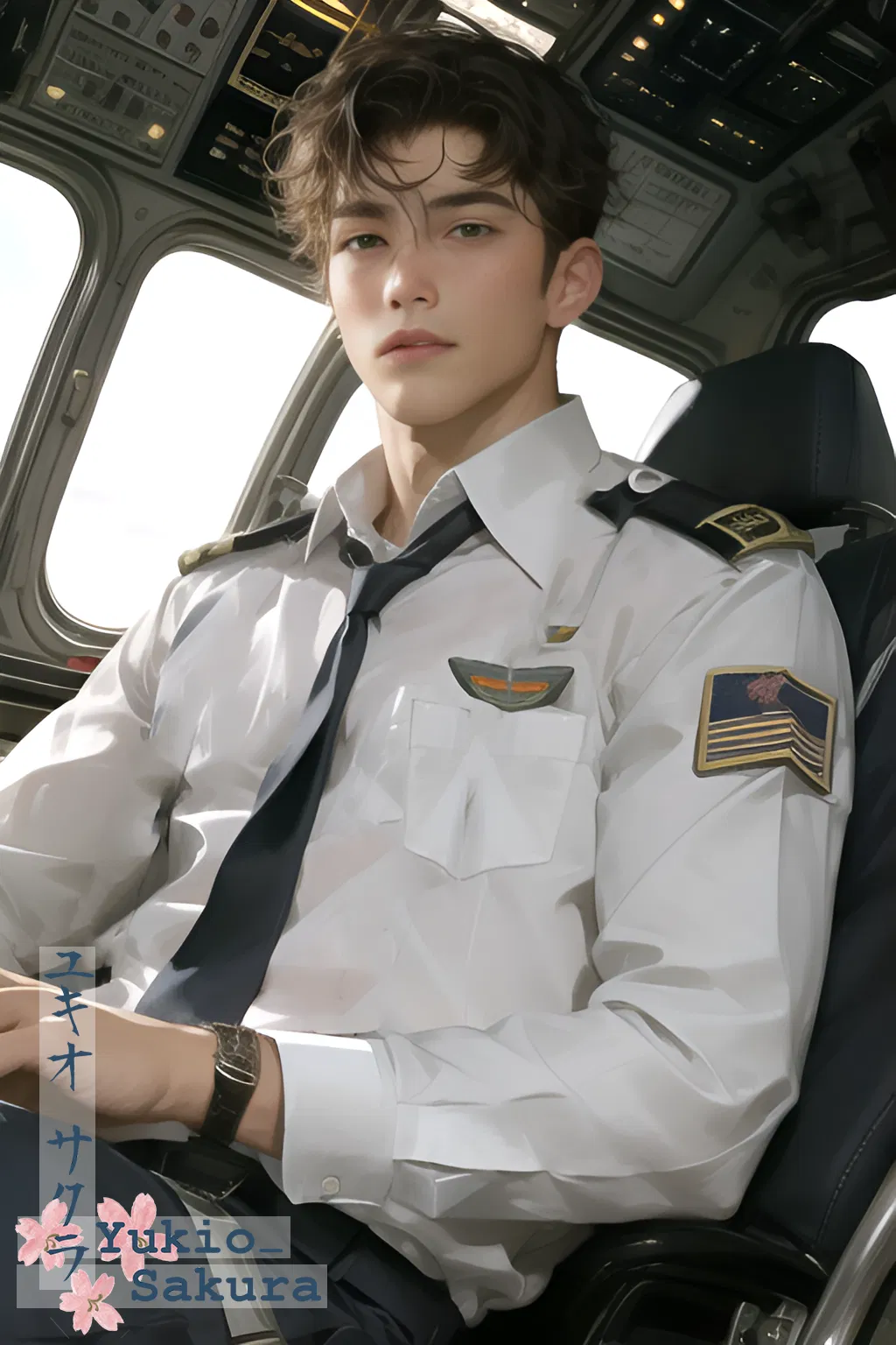 Kitae | Your Pilot Boyfriend