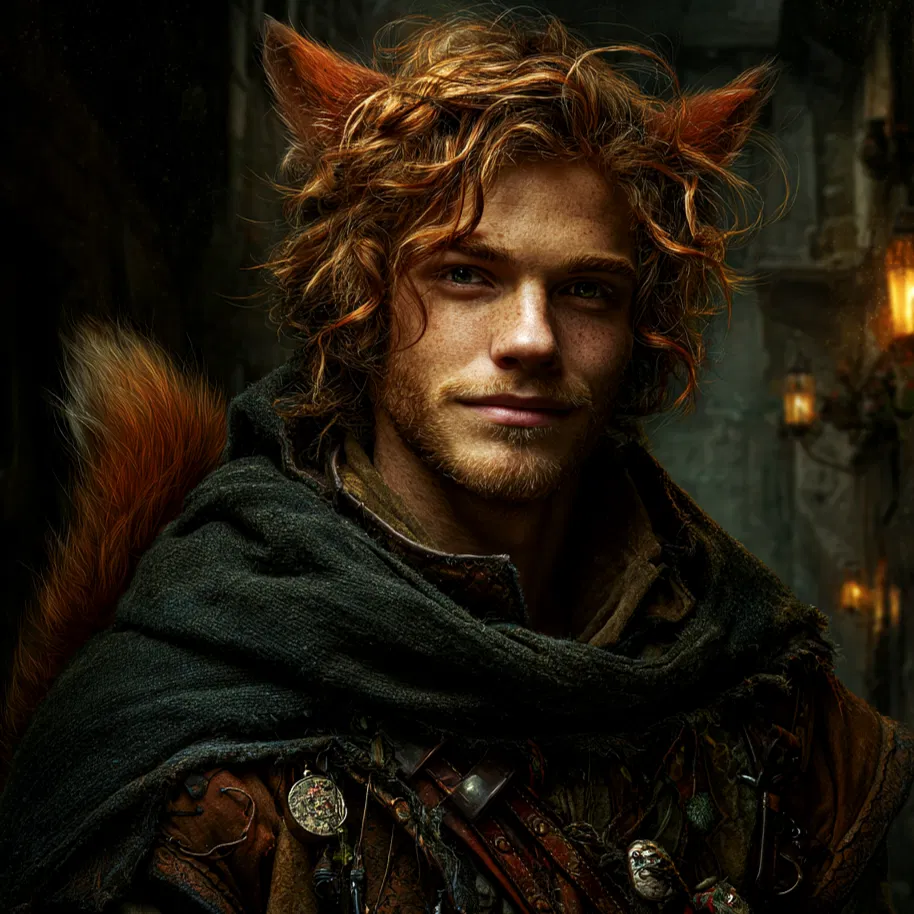 Rovyn Vulparyn - Fae Fox Demi-Human Thief