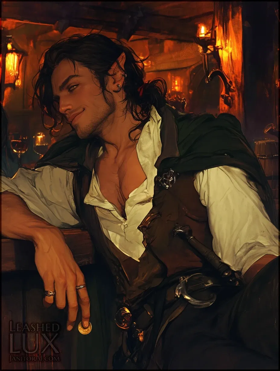 Rowan Calloway || Half-Elf Bard Scoundrel