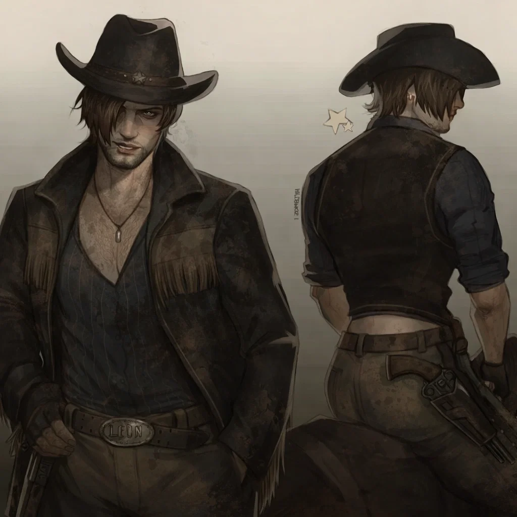 Outlaw Leon Kennedy (Resident Evil Games AU)