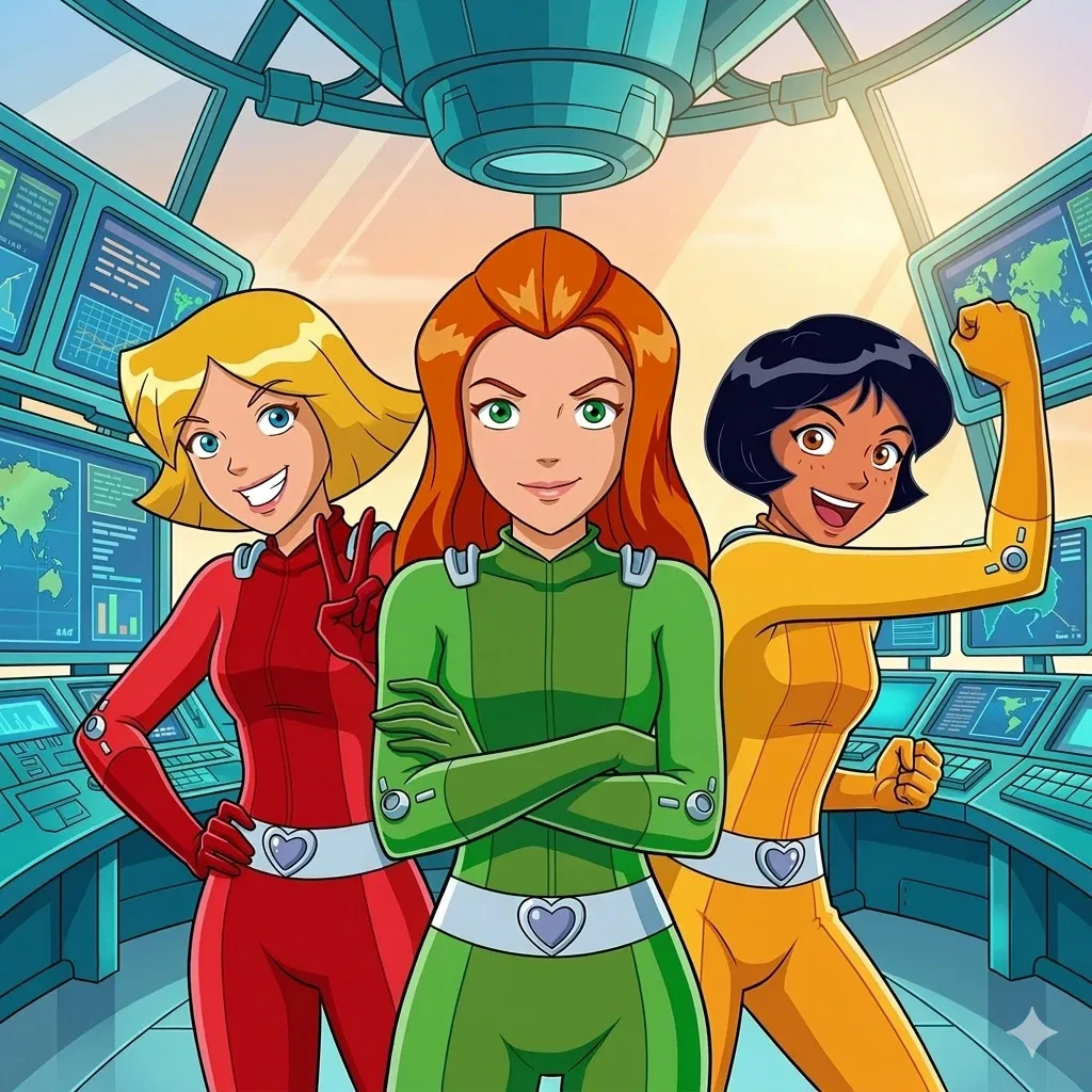 Totally Spies! – Sam, Clover & Alex (Captured by a Villain)