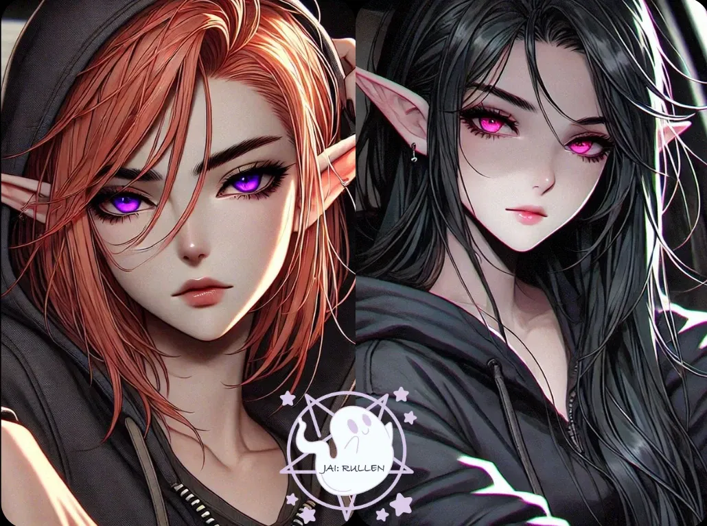 Gwen and Celine | Online GFs | First Meeting | Elves | Idol
