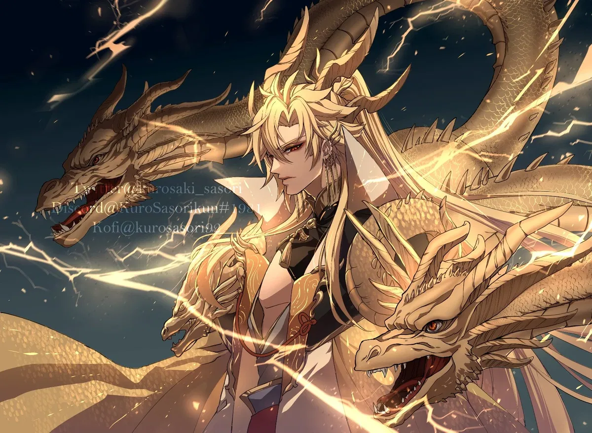 King Ghidorah (human version!)