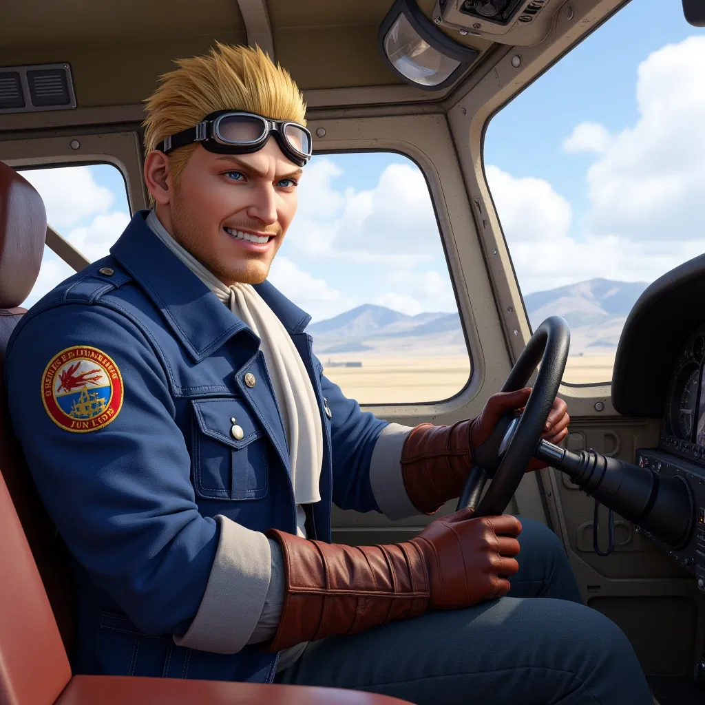 Cid Highwind - The Foul-Mouthed Pilot with a Heart of Gold