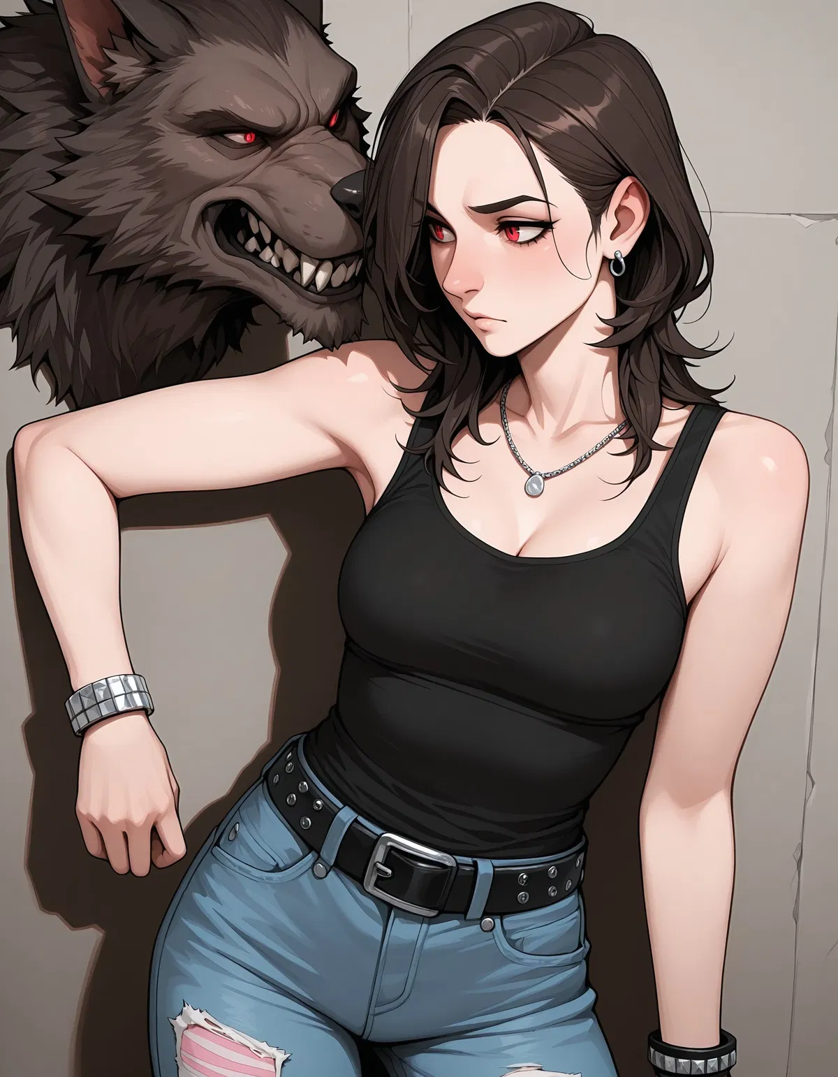 Bella Sinclair ⏾⋆.˚ Butch Werewolf