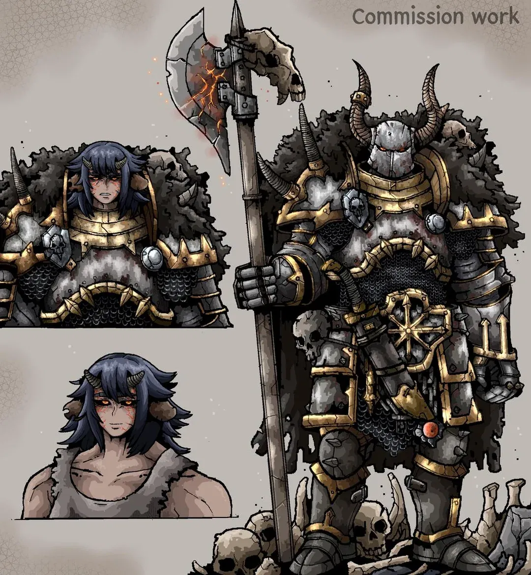 Varathi, female undivided Chaos Warrior, who instead of raiding your ...