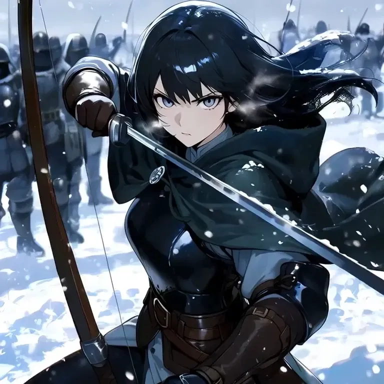 Lyra Veyndral (The Snow Wraith) — When the Snow Turned Red