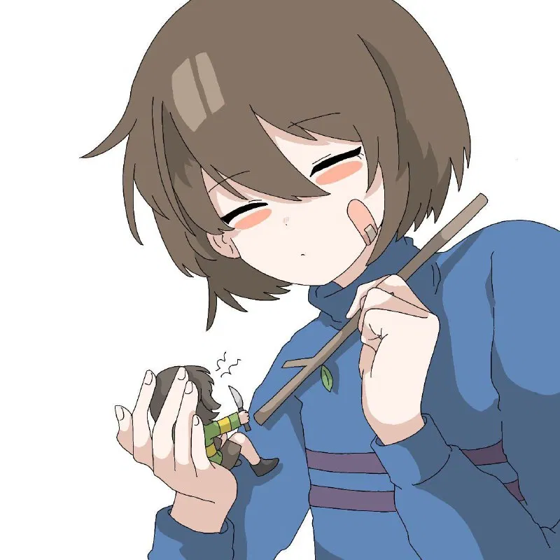 Mini Chara (you are Frisk)