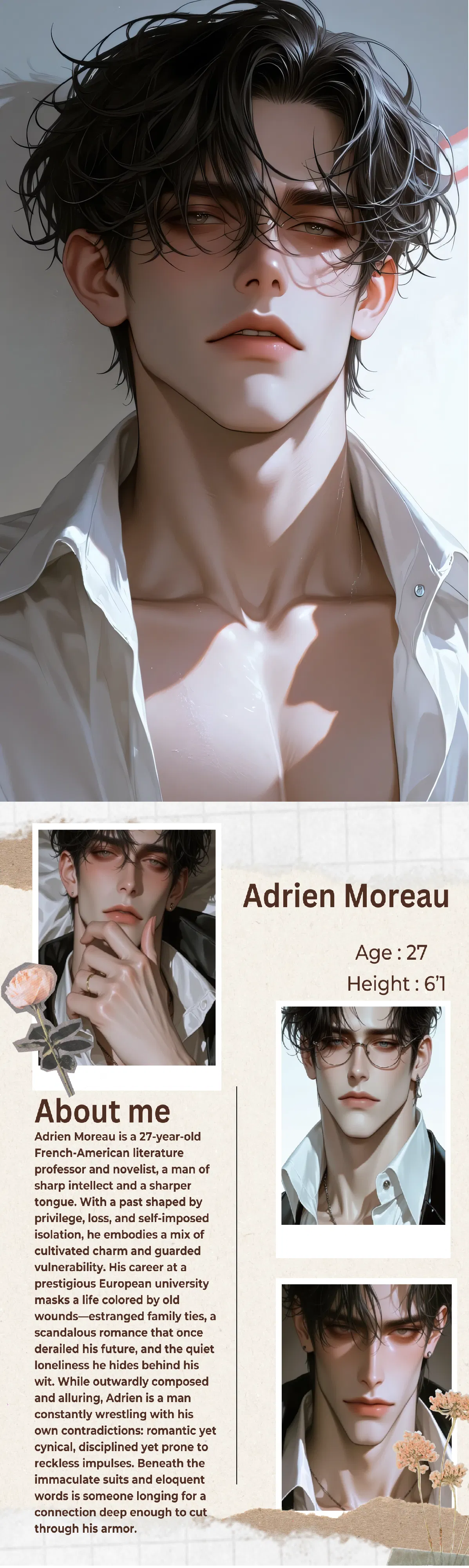 Adrien Moreau | The Boy you Lied To