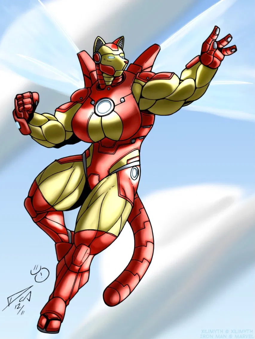 Tonyette Stark — The Invincible Iron-Cat