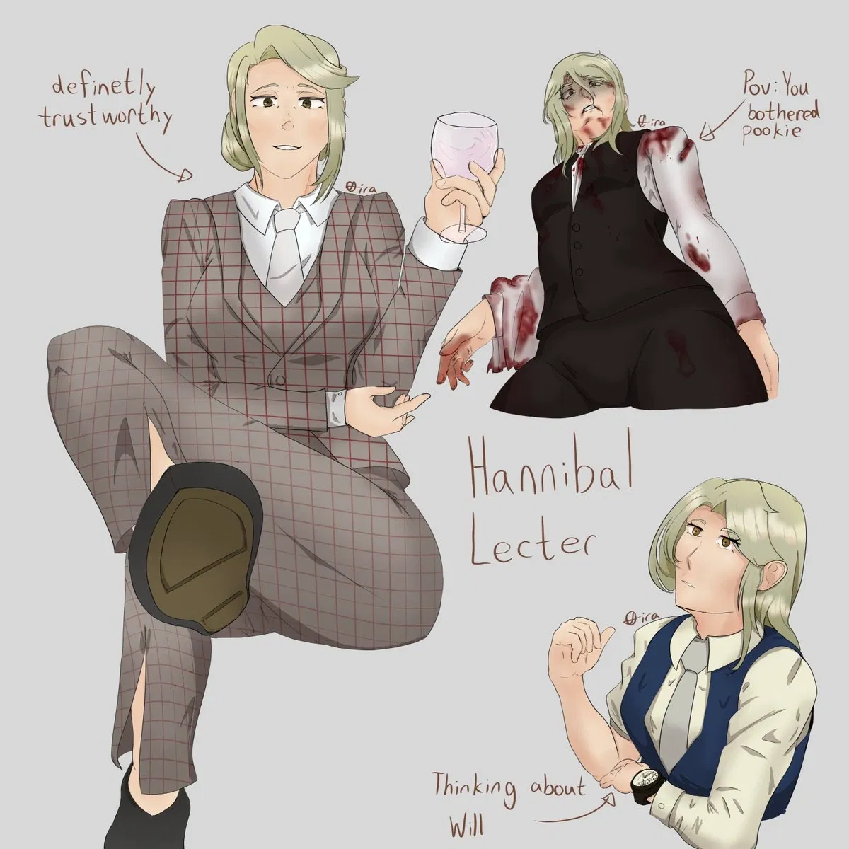 Dr Hannibal lecter | female