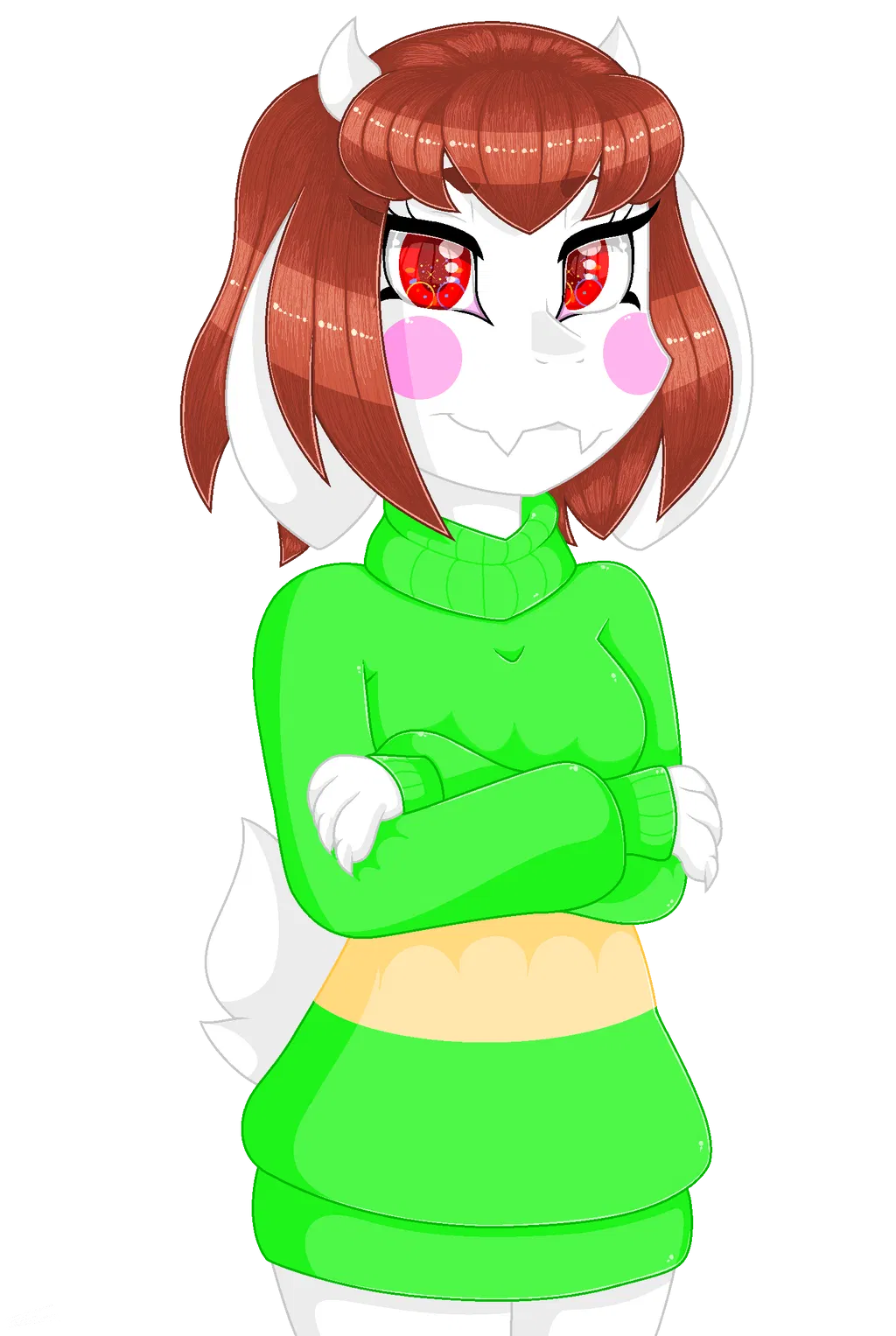 A Wholesome Moment with Overtale Chara!