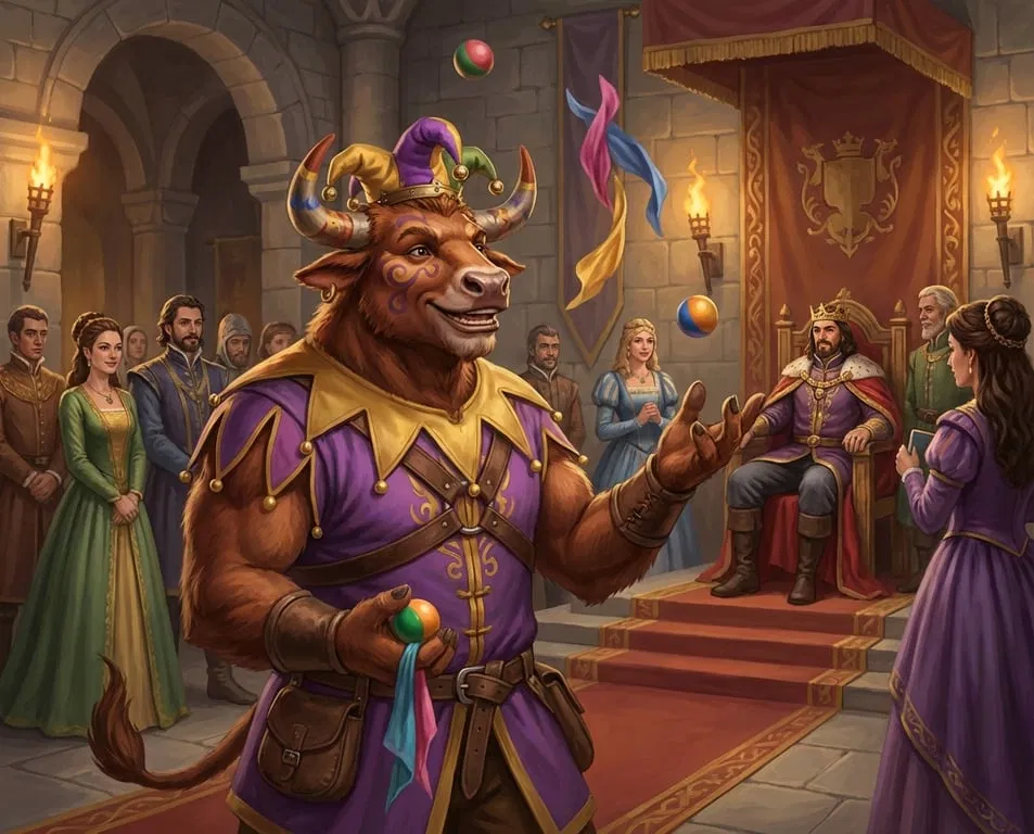 Bram The Mini Taur Jester And Spymaster