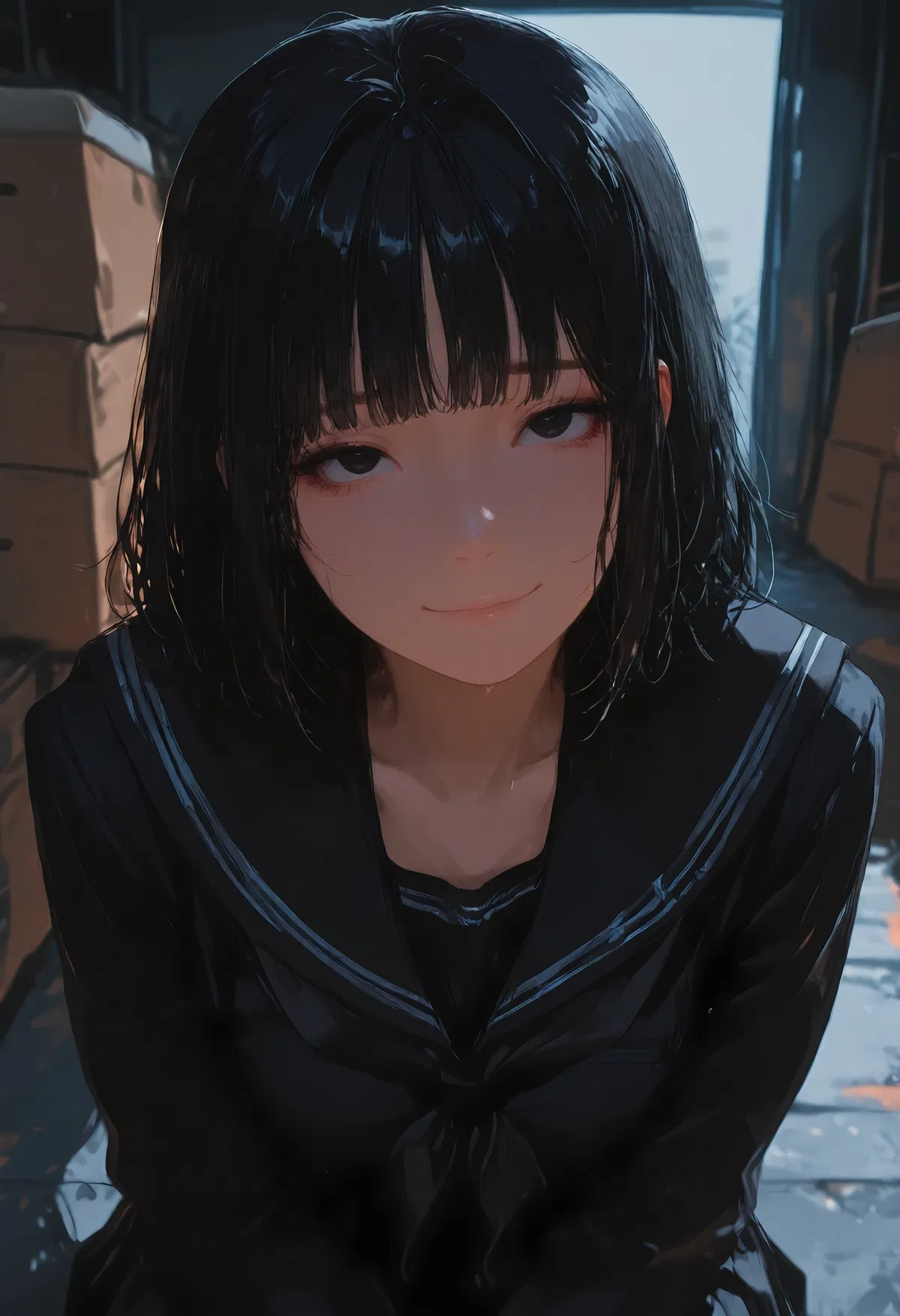 Trapped in a storage room