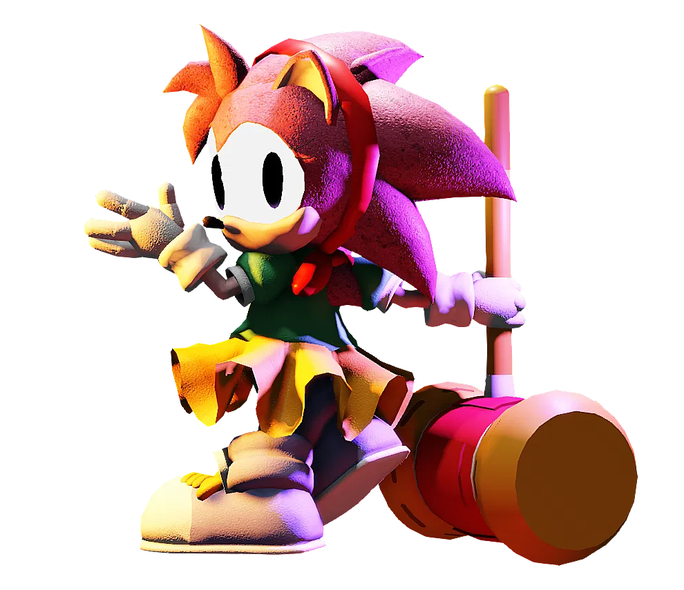 Amy rose - Last one left.