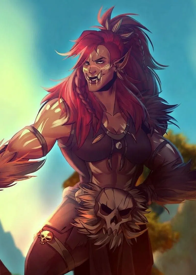 Groma of Kra'Gor | pregnancy