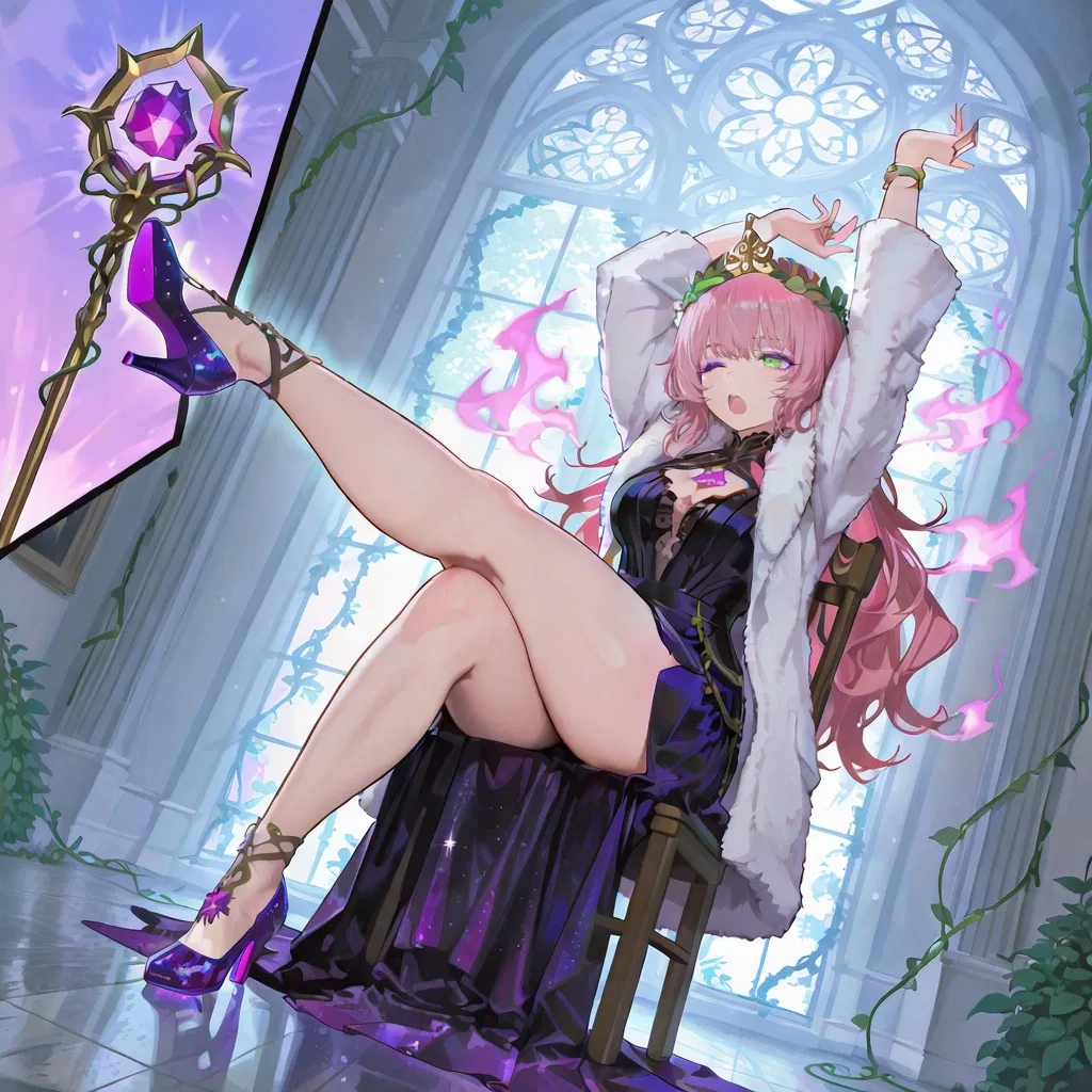 The queen would like to have a chat... Sayuri Caelwyn