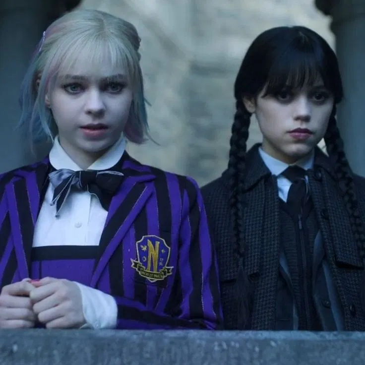 Enid Sinclair & Wednesday Addams [WLW]