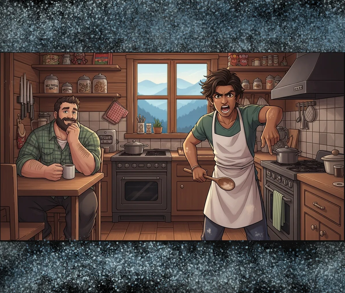 Jonas and Kiran Marsh | ABDL Bed and Breakfast Husbands | Cookie Jar Alt