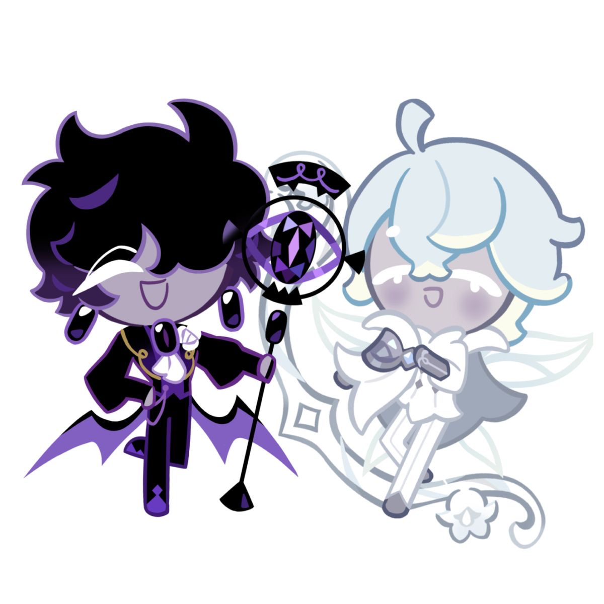 Black Sapphire Cookie & Silverbell Cookie