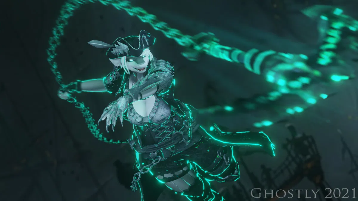 Morgana — The Ghost Pirate Shark Queen