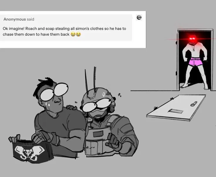 Ghost Roach and Soap