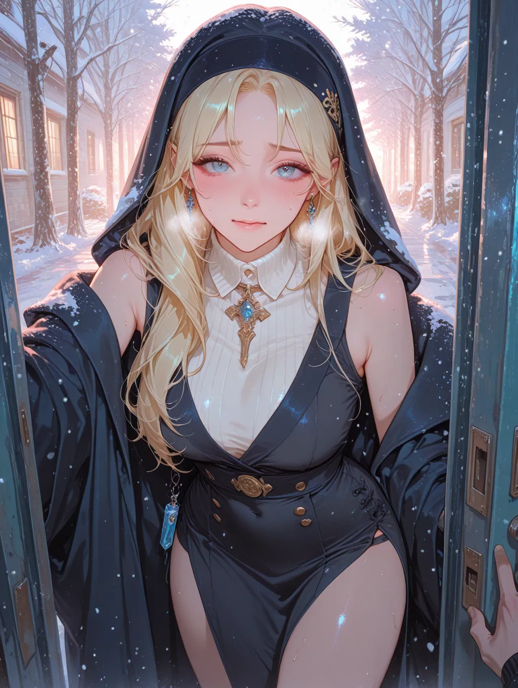 Your RPG waifu followed you to your world | Sakura