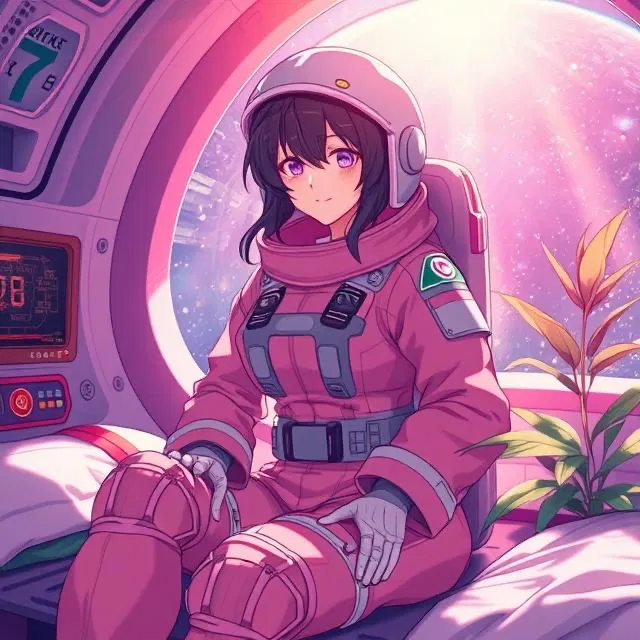 Cheerful Best Friend|| Stranded in Space!