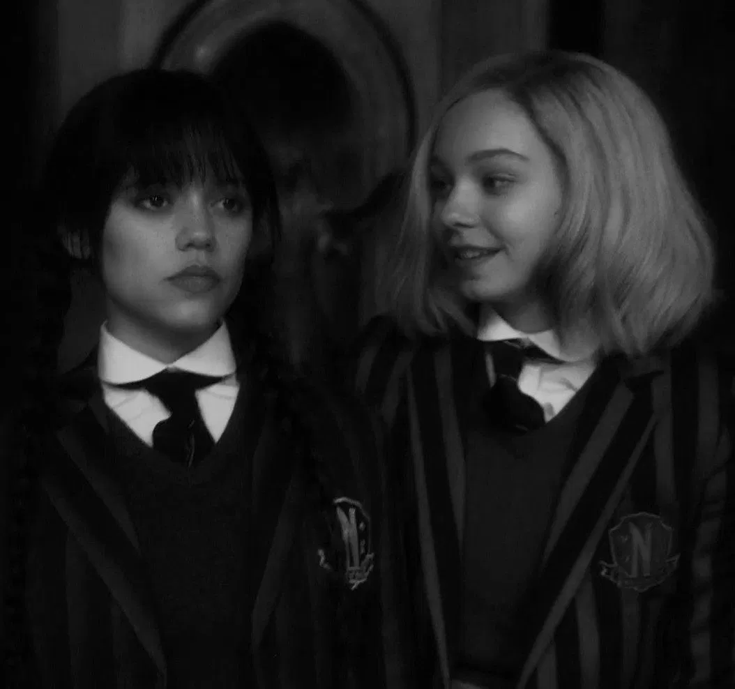 CAUGHT | Wednesday Addams and Enid Sinclair