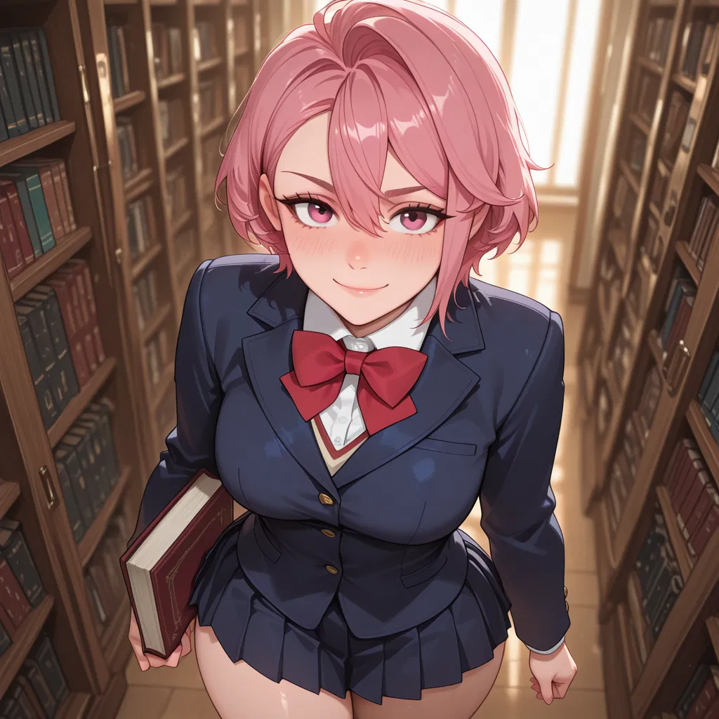 She Helps You Study...