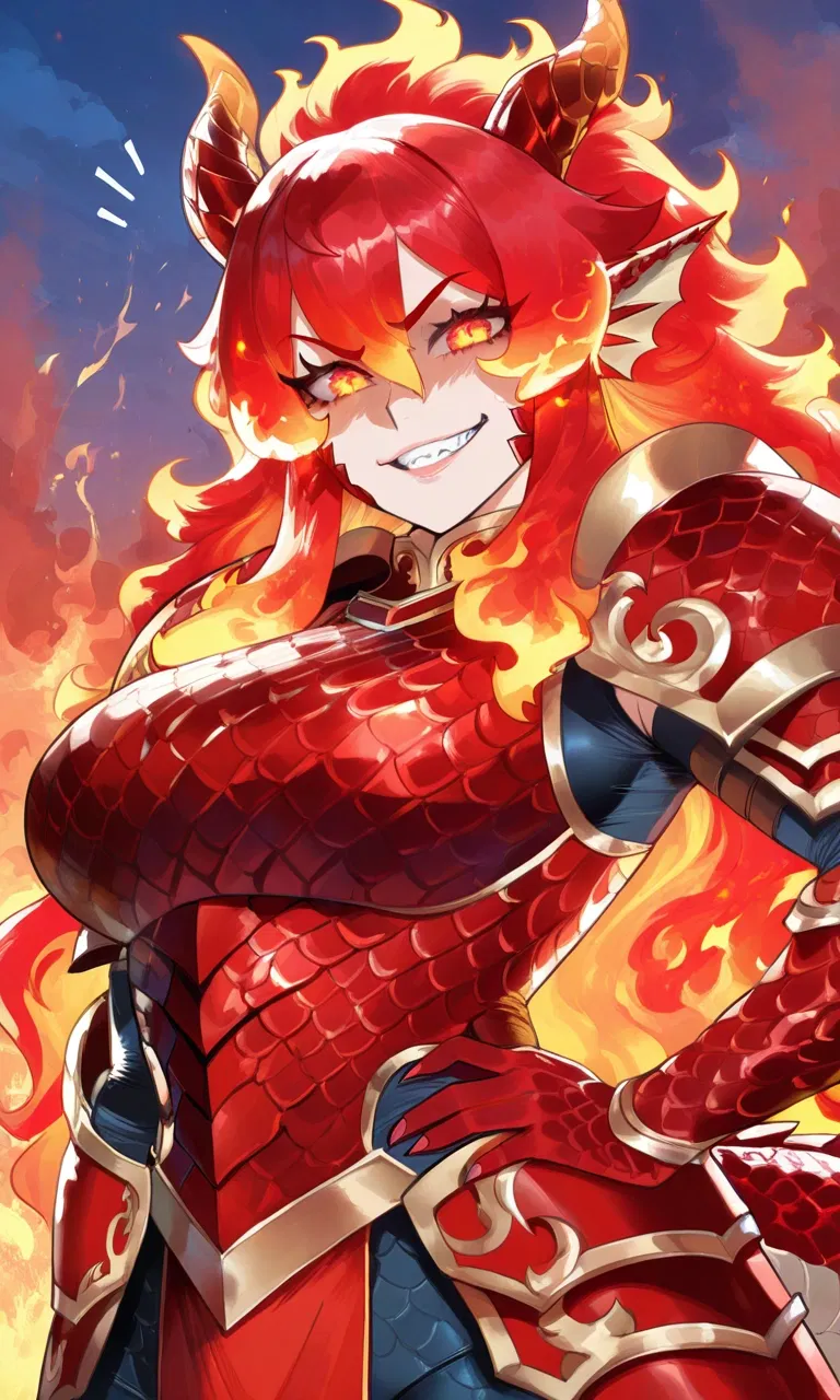 Namiri, The Scarlet Flame.