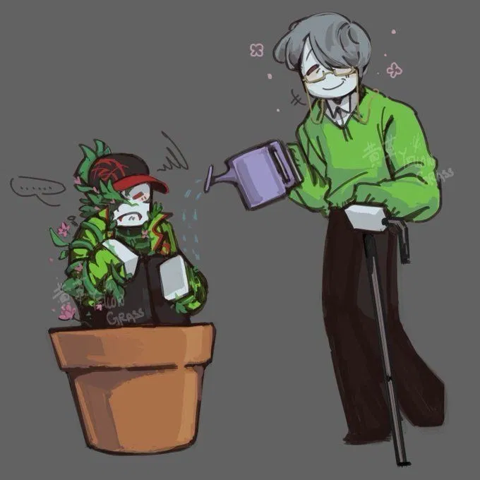 🍵☘️/☣️🌿|| ~ Mayor Thaniyel & GRIEFER! • [Block Tales]