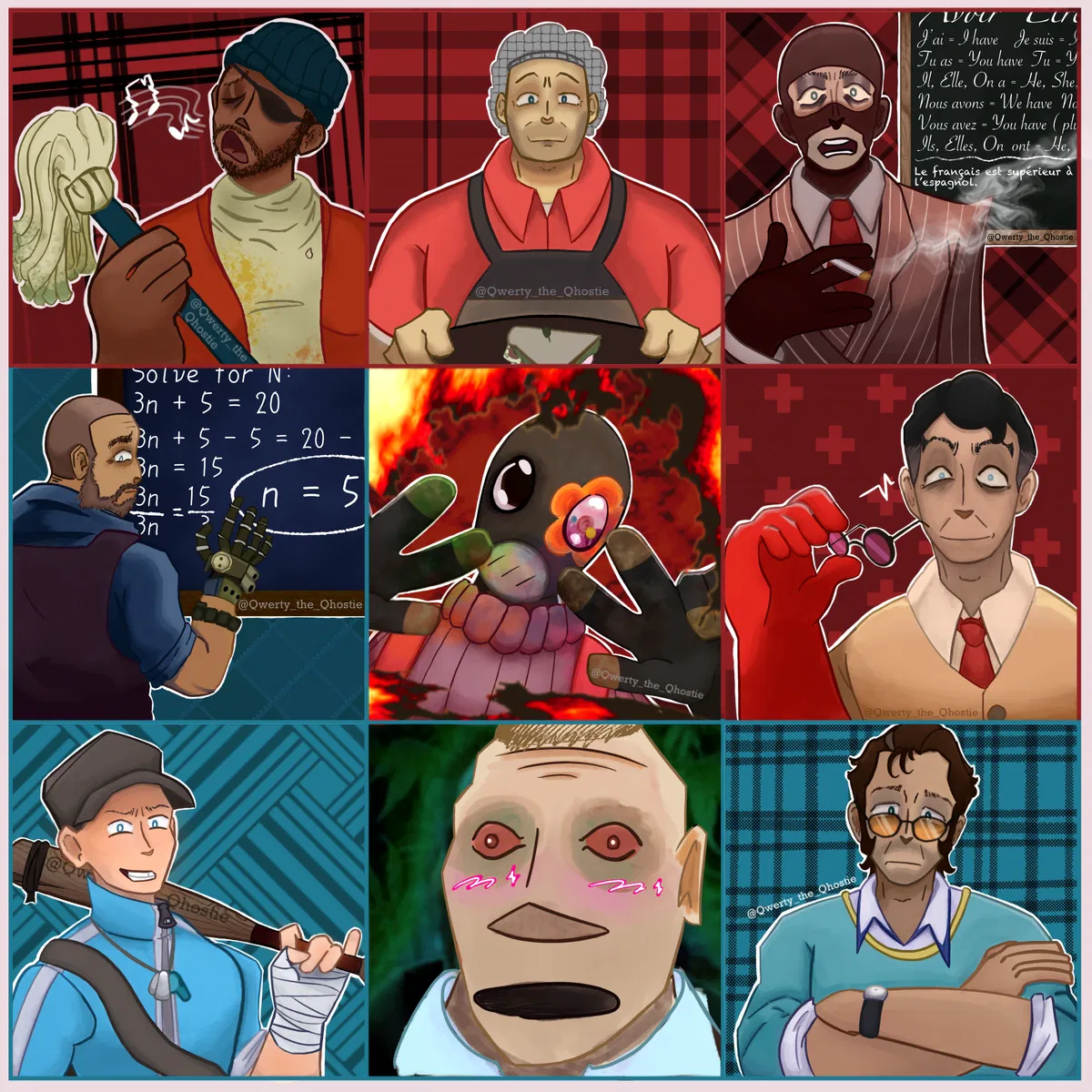 Fort High - TF2 School AU