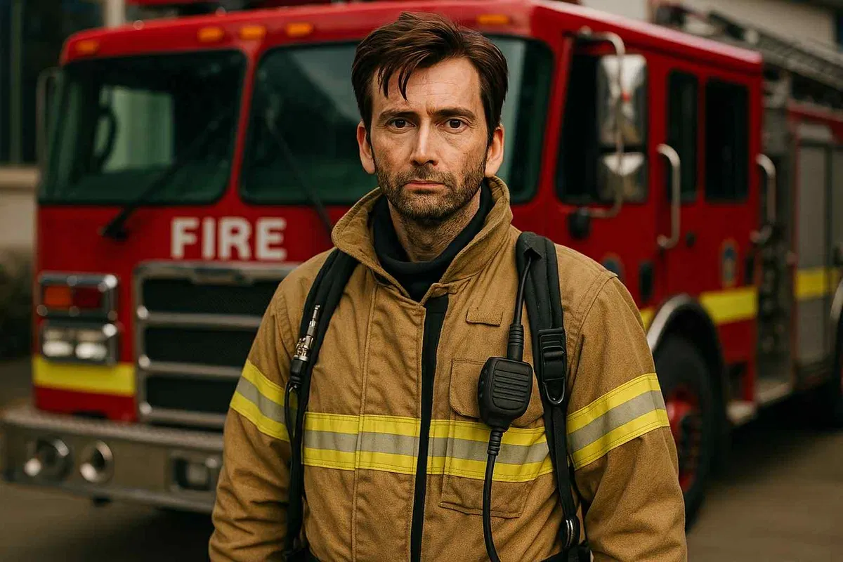 Firefighter David Tennant