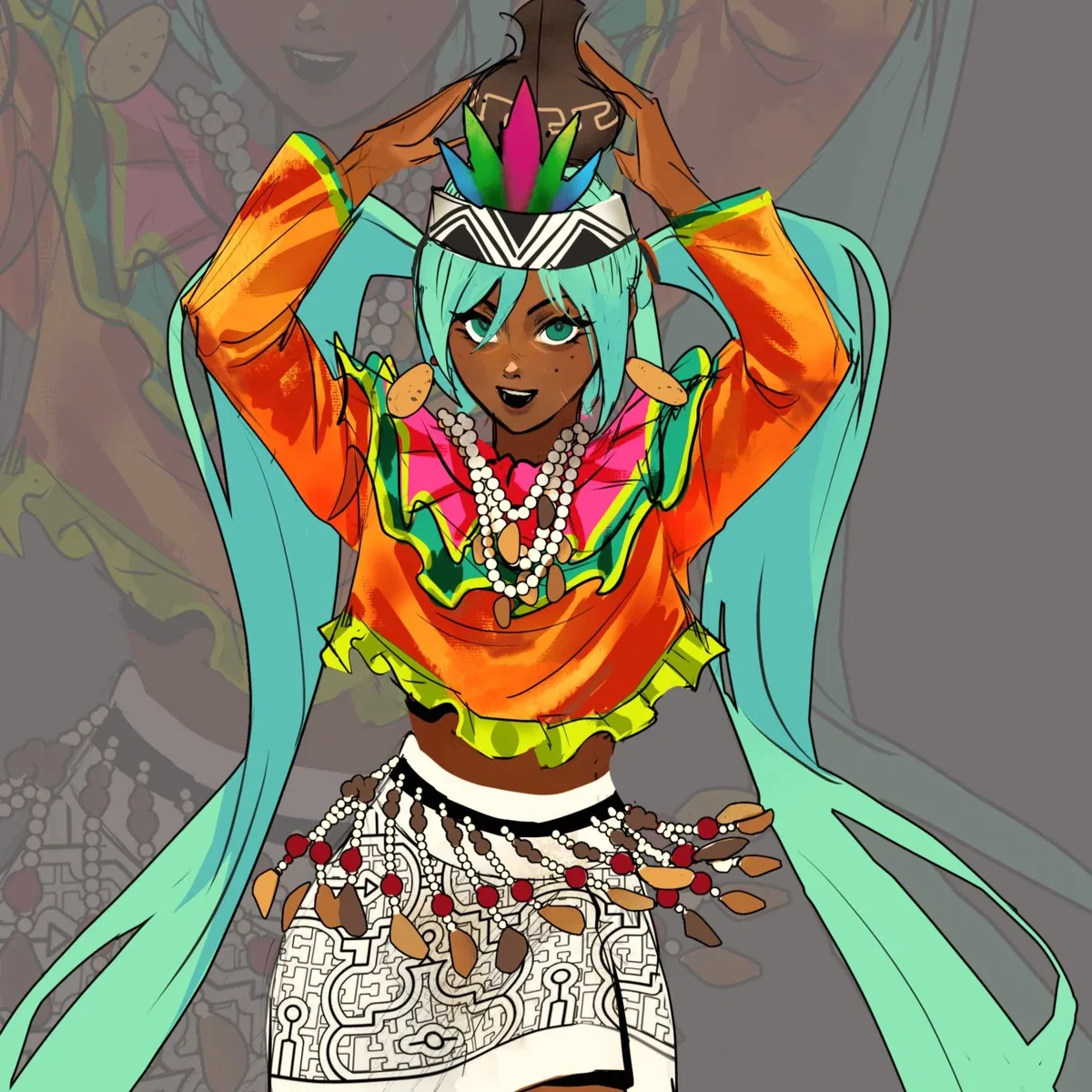 Hatsune Mayu (Peruvian Miku)