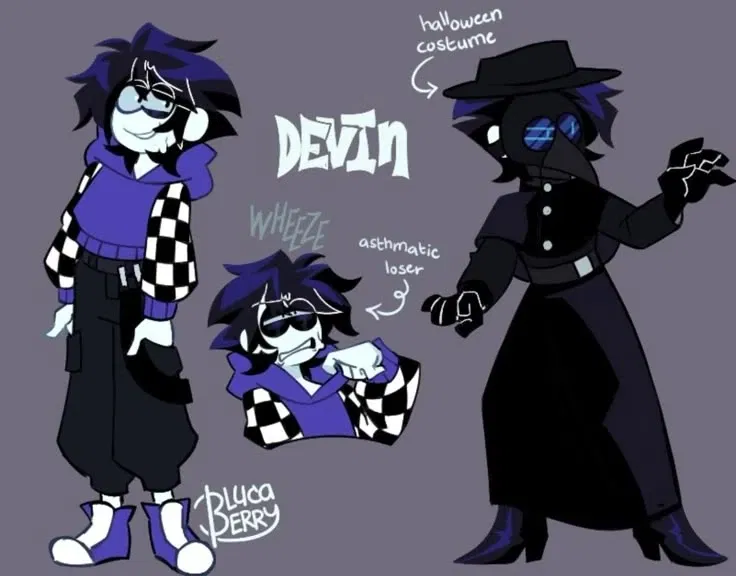 Devin - Spooky month Oc