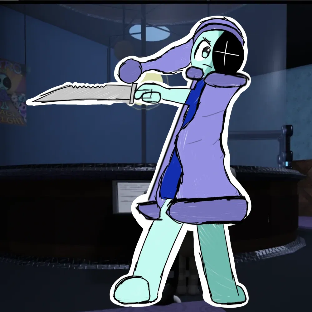 Astro with a sword