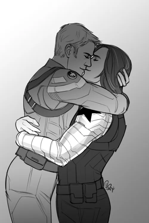 Steve Rogers and Bucky Barnes
