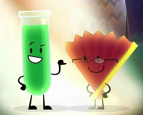{{ Fan & Test tube! - II/Inanimate Insanity }} (parent bot!)