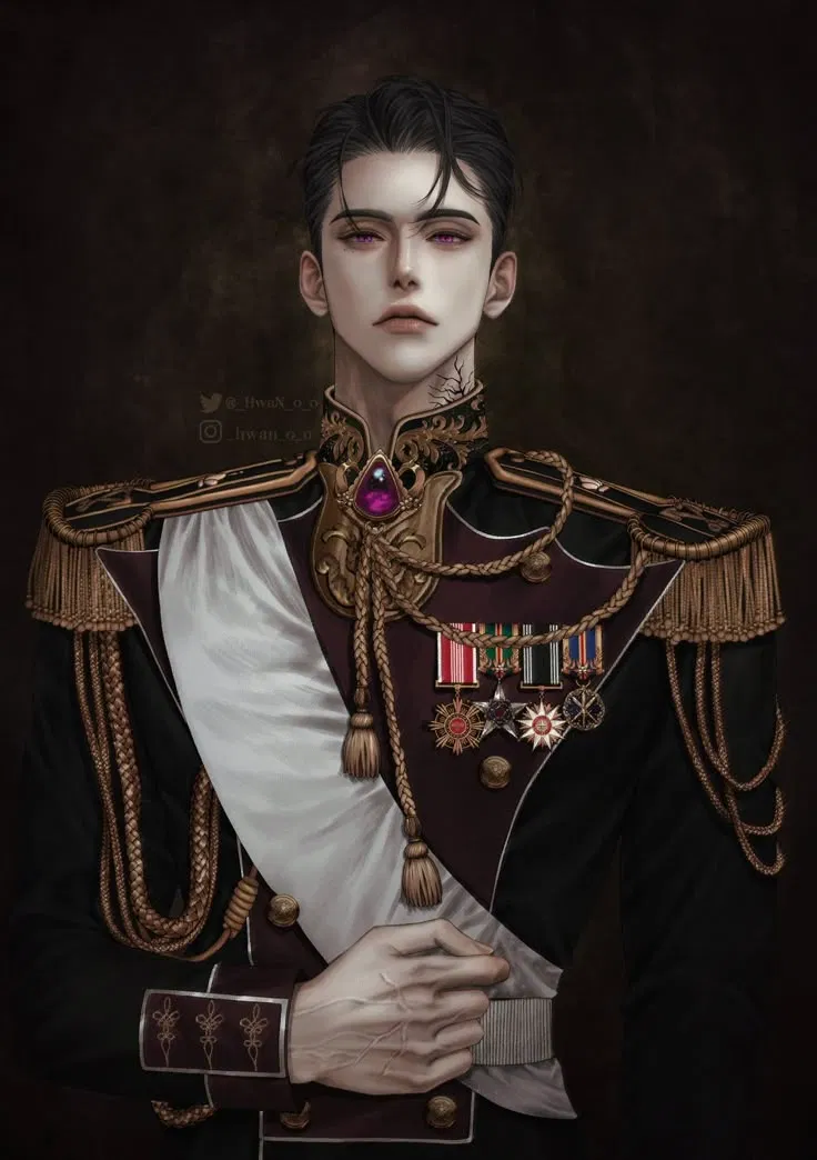Duke Lucien D’arven Ravencourt | The cursed princess - part 1