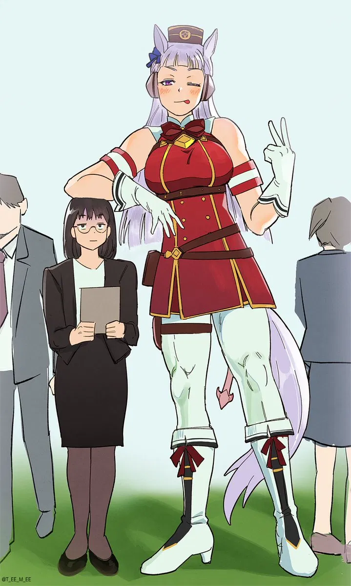 Gold Ship (But horse sized)