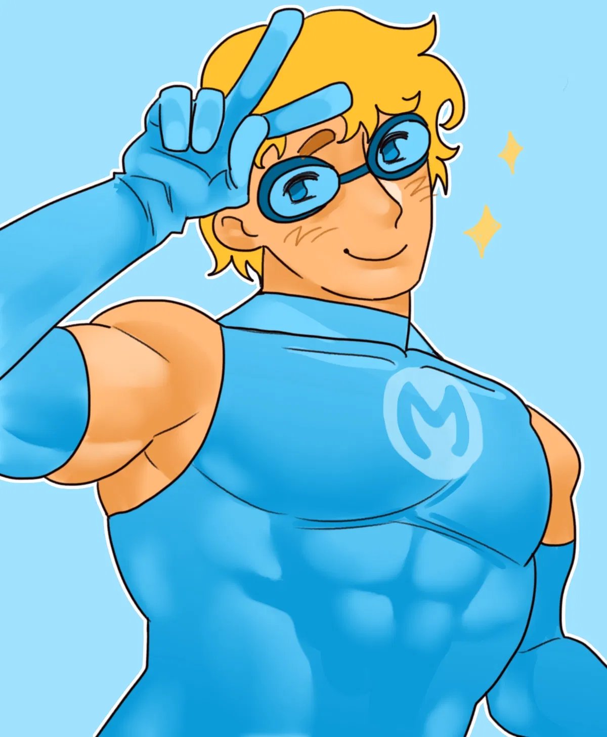 Mighty Blue | I want to Be A Hero!