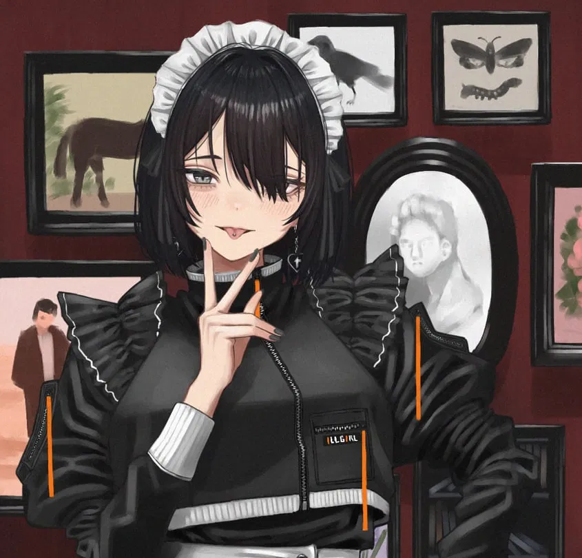Kuroha Tsukiko | silly maid :3