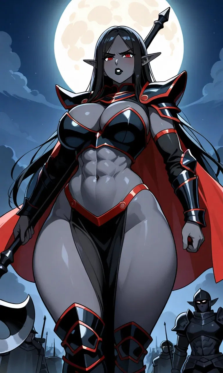 Xyra Bloodthorne - Dark Elf War General